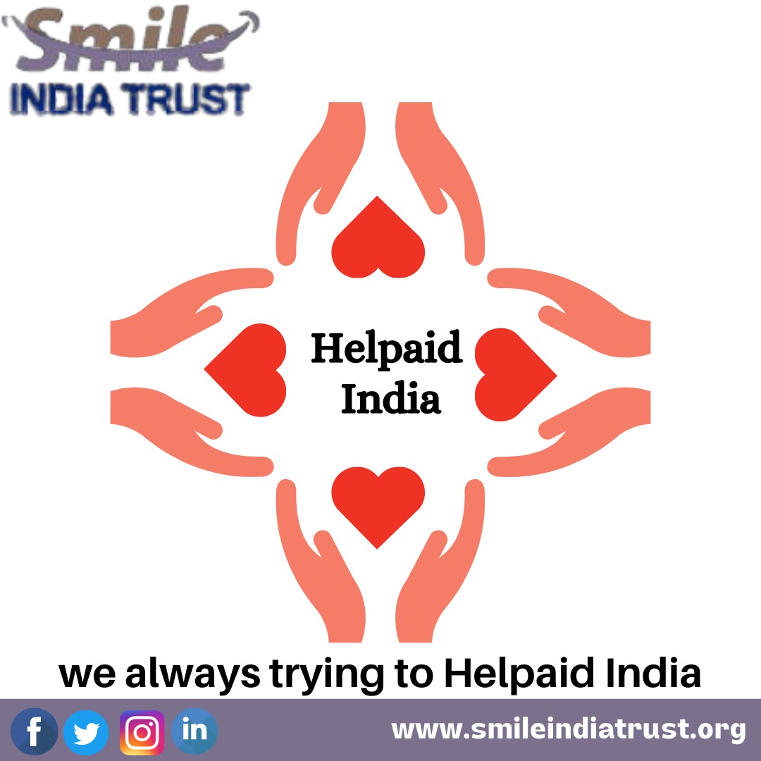 HelpAid India | Smile India Trust| Charitable Foundation| Helping hands