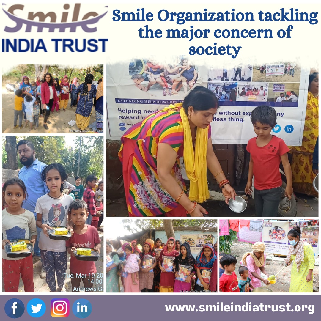 Smile Organization tackling the major concern of society - Smile India ...
