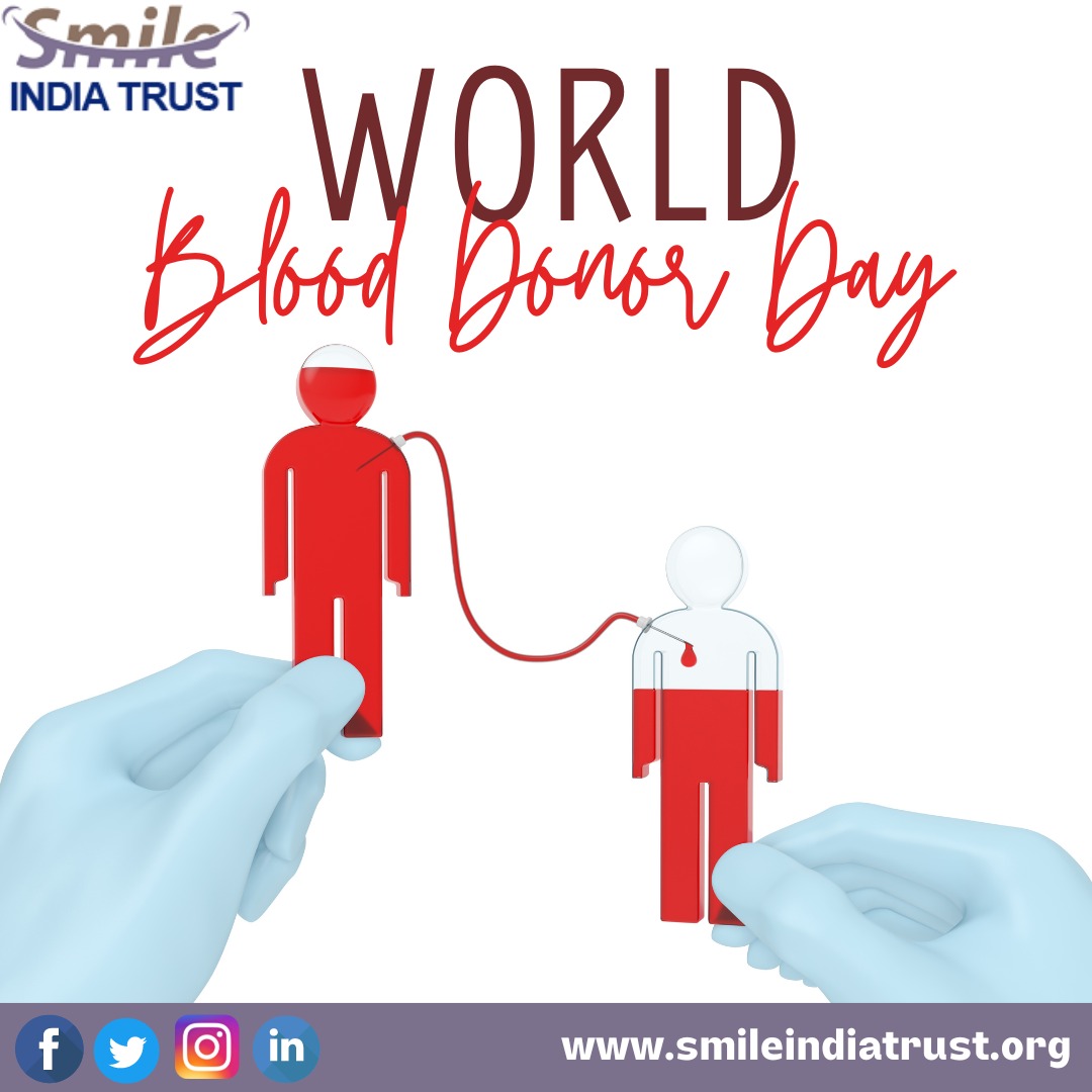 World Blood Donor Day: SIT initiative to promote a safe society