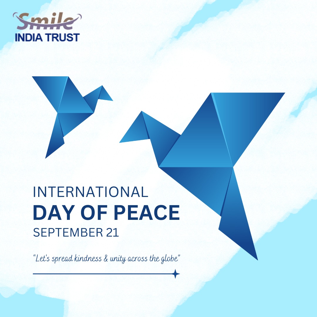 Smile India Trust: Spreading Peace on International Day of Peace ...